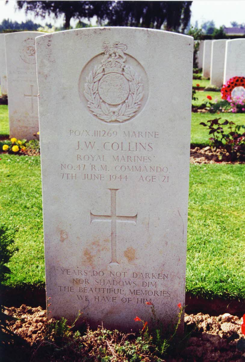 Grave of John Washington Collins